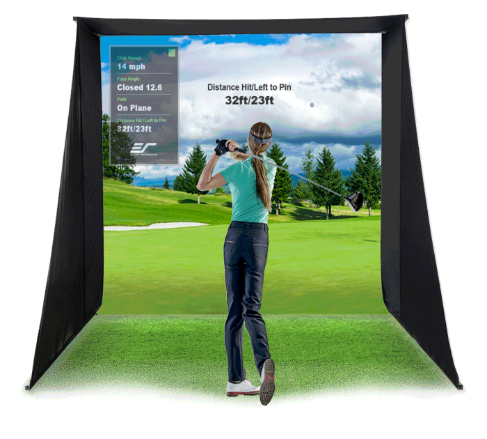 Home - Golf Impact Screens | ImpactWhite® Sports Simulation Screens